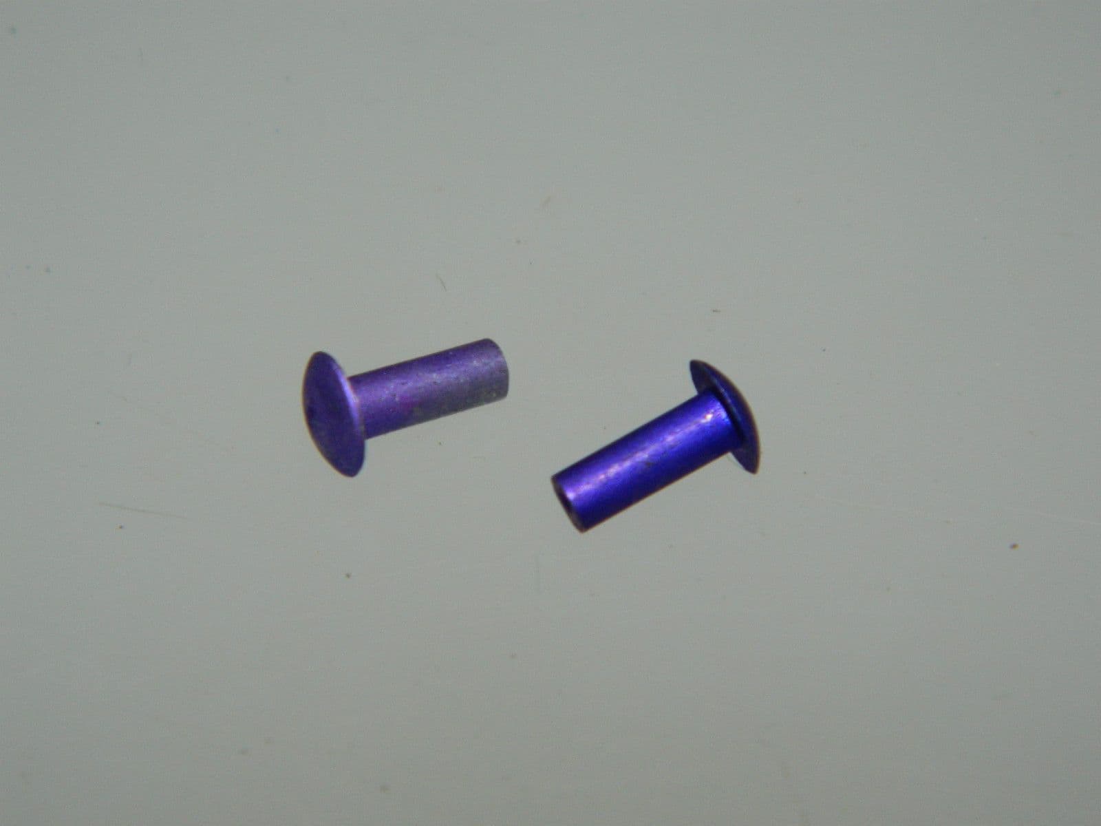 50 x Rivets Mushroom Head Violet Diameter 3/32" Length 1/4" Part SP85 ...